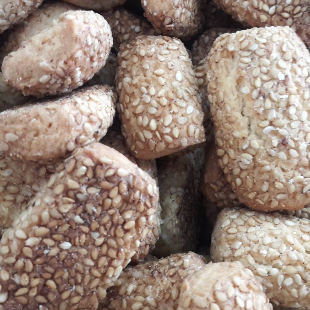 Biscotti Al Sesamo - Il Biscottaio di Mattia Roberta